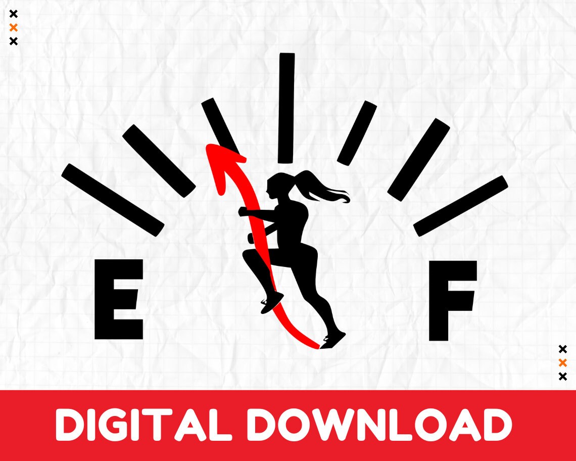 Gas Tank Gauge SVG Fuel Indicator Cutting File Automotive - Etsy