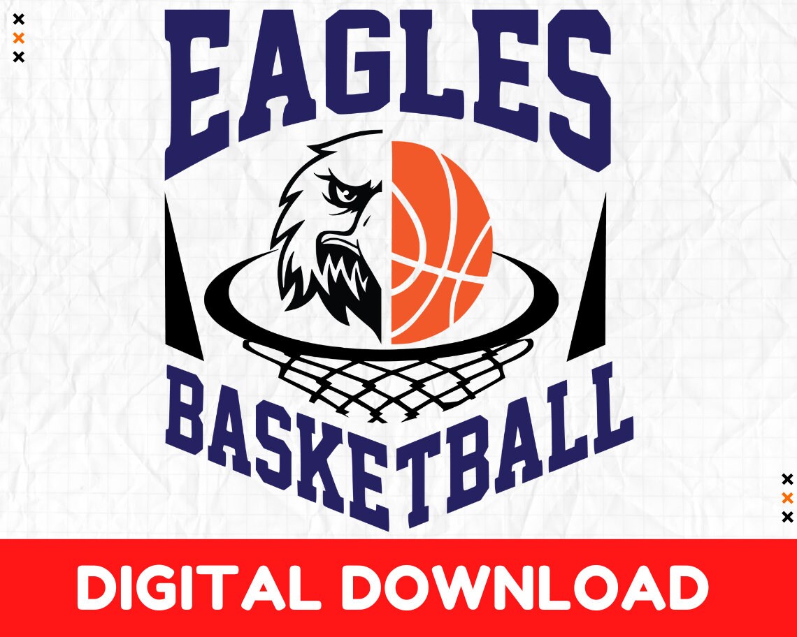 Águilas de baloncesto svg, águilas svg, baloncesto svg, deportes svg ...