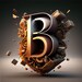 3D Abstract Letter Art | 3D Lettering Masterpiece | 3D Typography ...