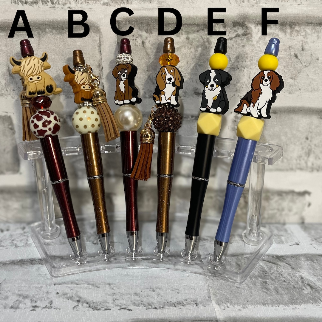 Animal Beaded Pen Assortment. Makes a Great Gift for Mom or Secretary ...