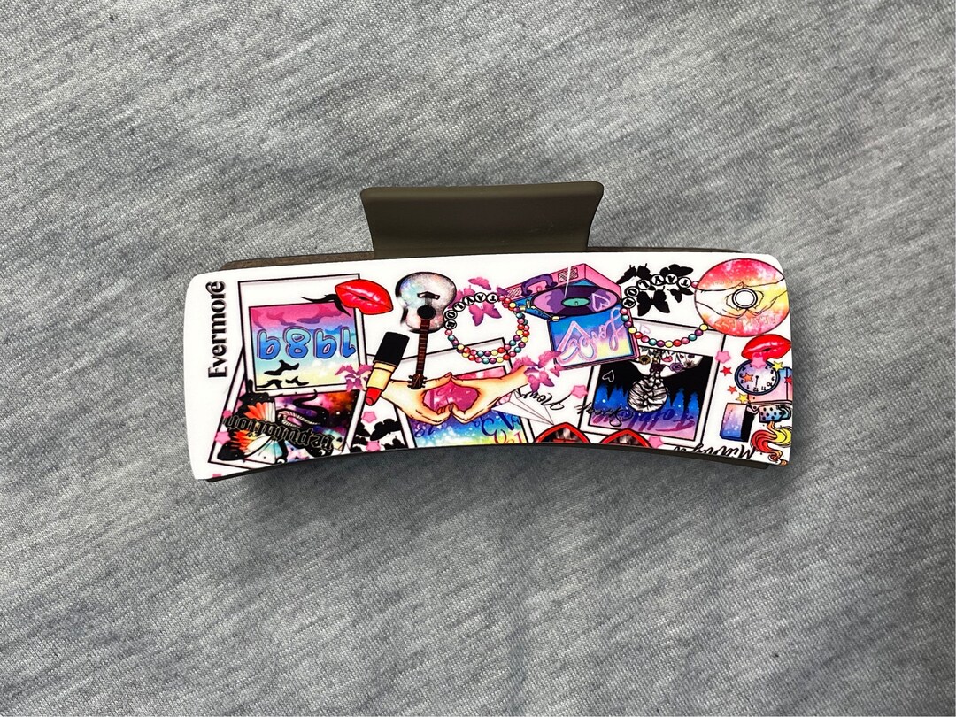 Taylor Hair Clip, Large Clip, Era Accessories, Girls Hair Clips, Custom ...