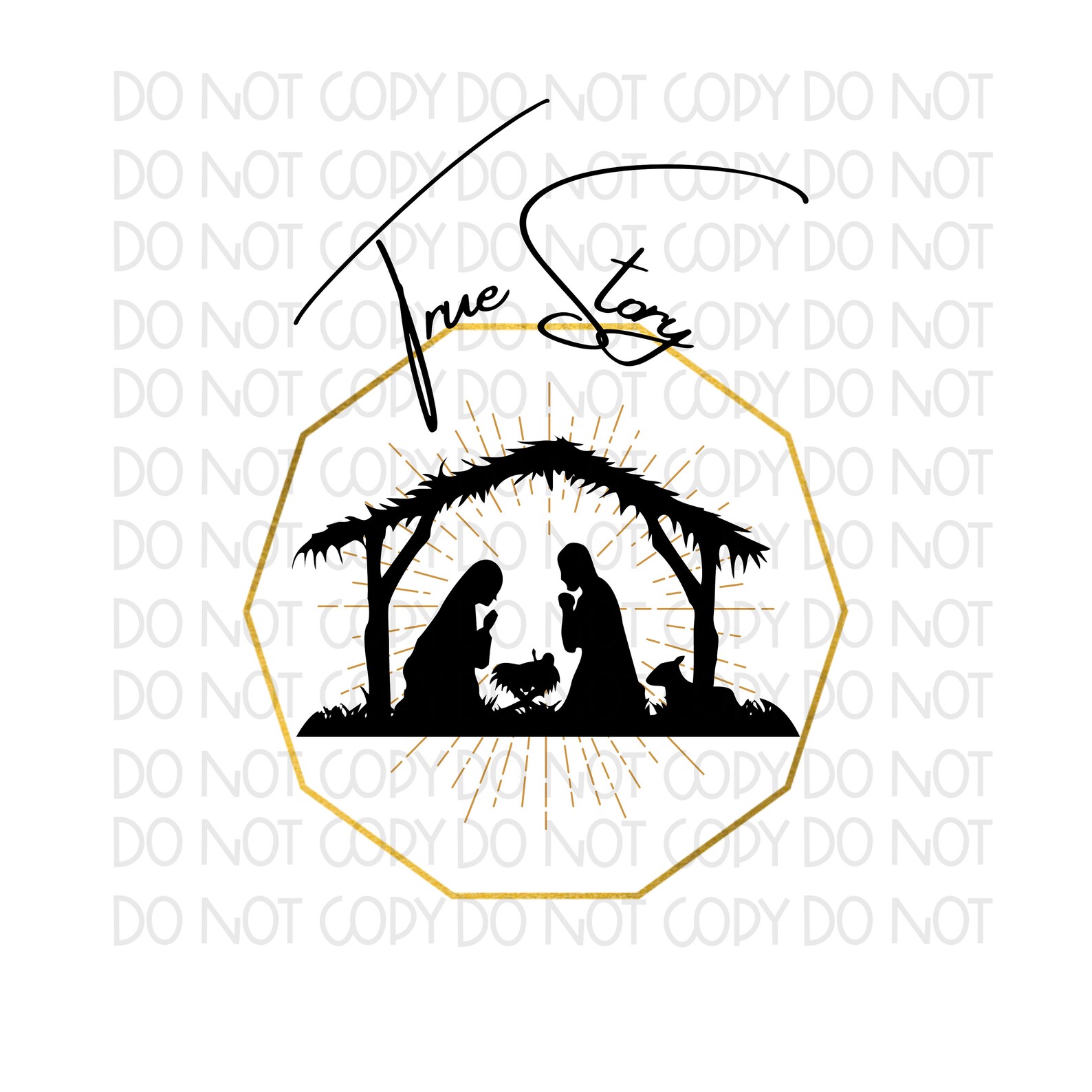 True Story Png, Nativity Scene Png, Christmas Png, Jesus Png - Etsy