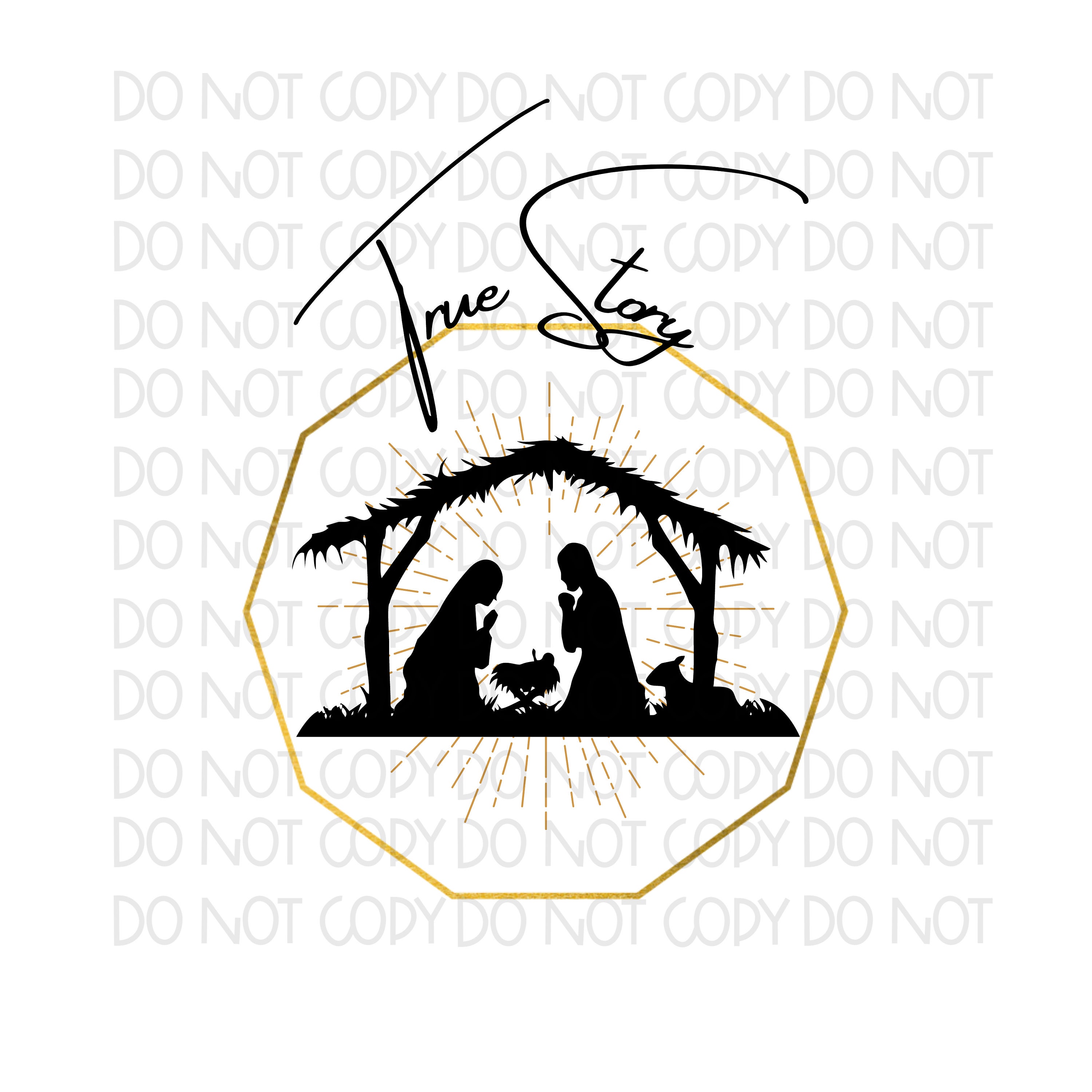 True Story Png, Nativity Scene Png, Christmas Png, Jesus Png - Etsy