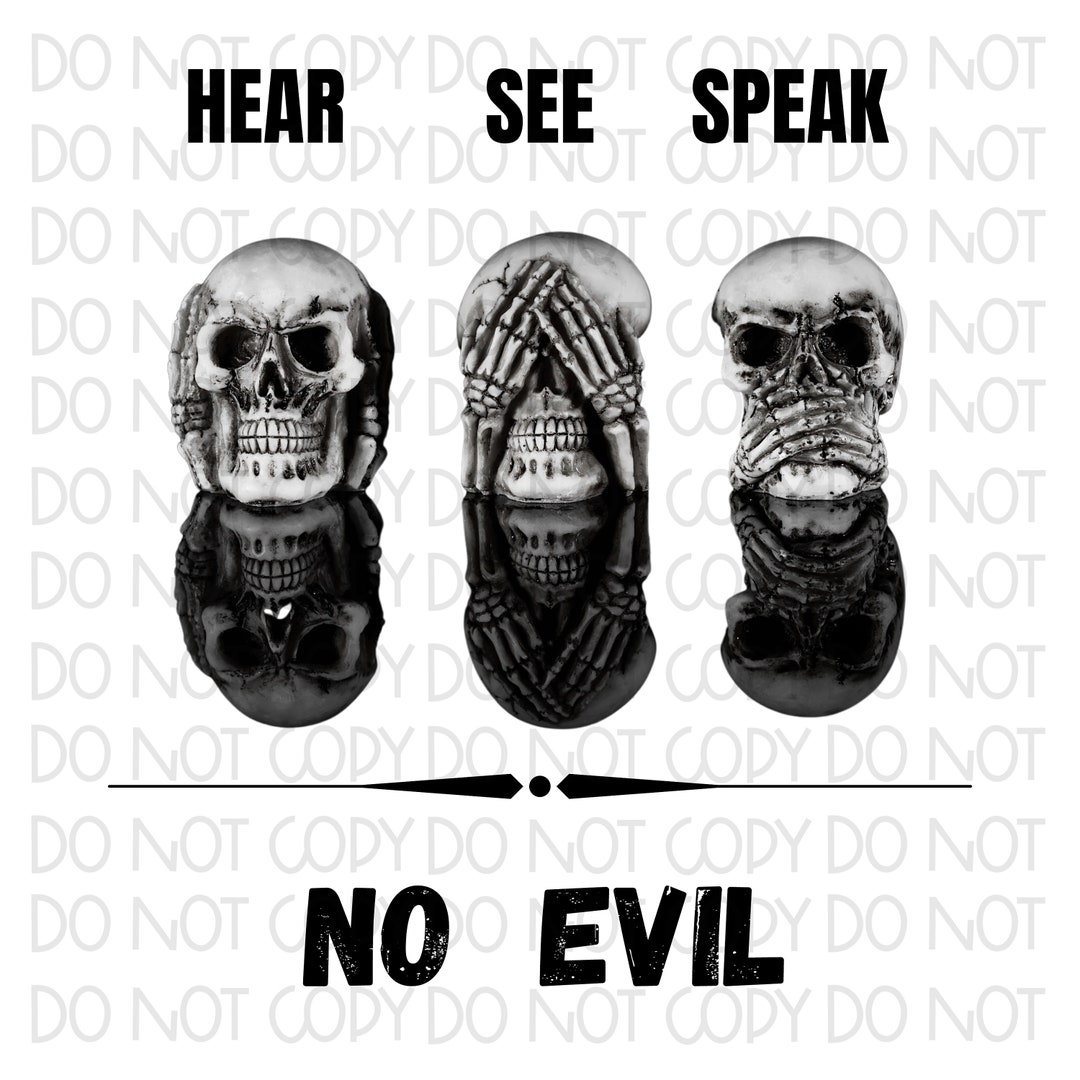 Hear Speak See No Evil Png, Hear No Evil Png, Speak No Evil Png, See No ...