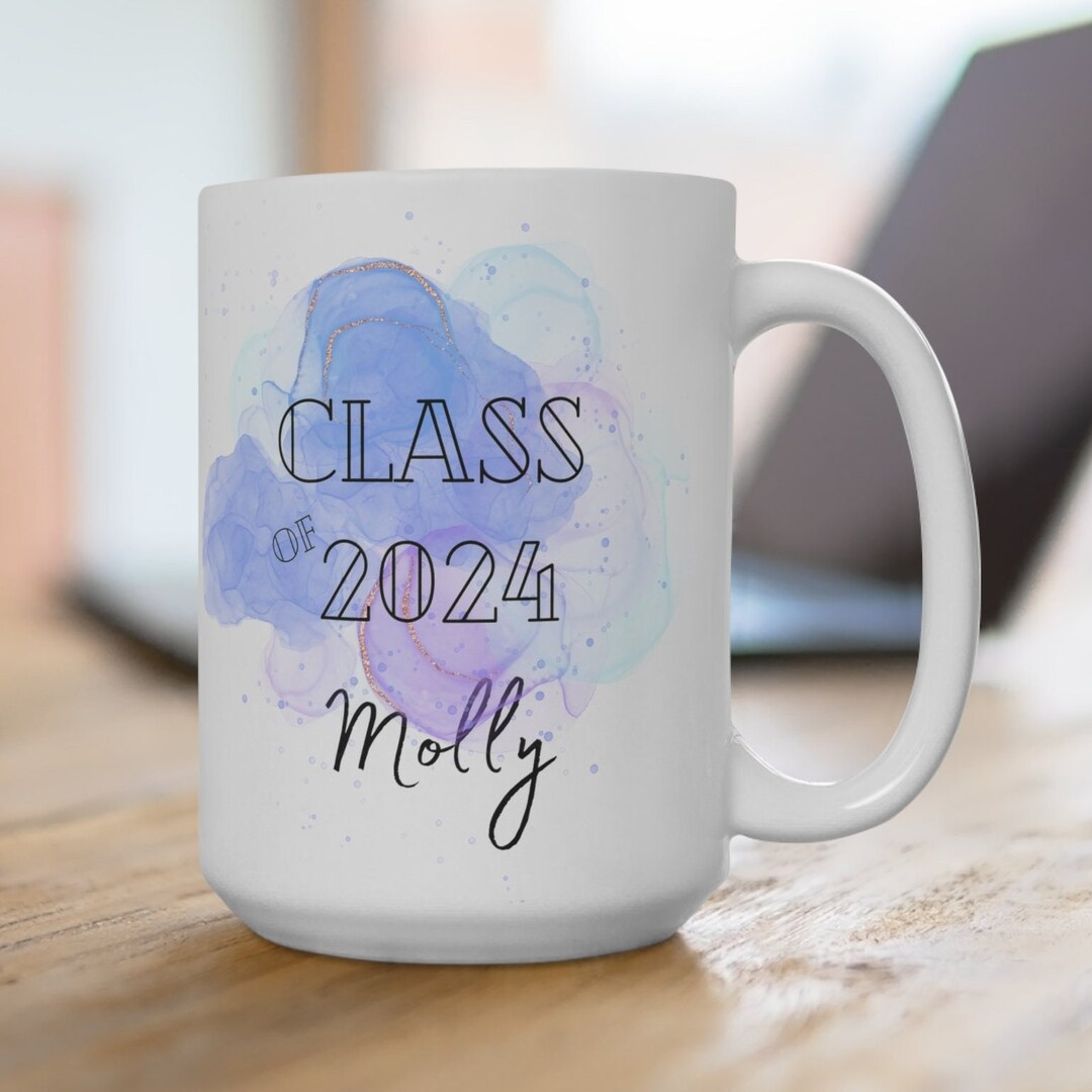 Custom Graduate Year Mug Name Graduation Gift Mug Personalized Graduate ...