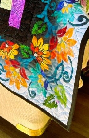 Bonfire Quilt Made With Beautiful Jason Yenter Prism Rainbow Fabric ...