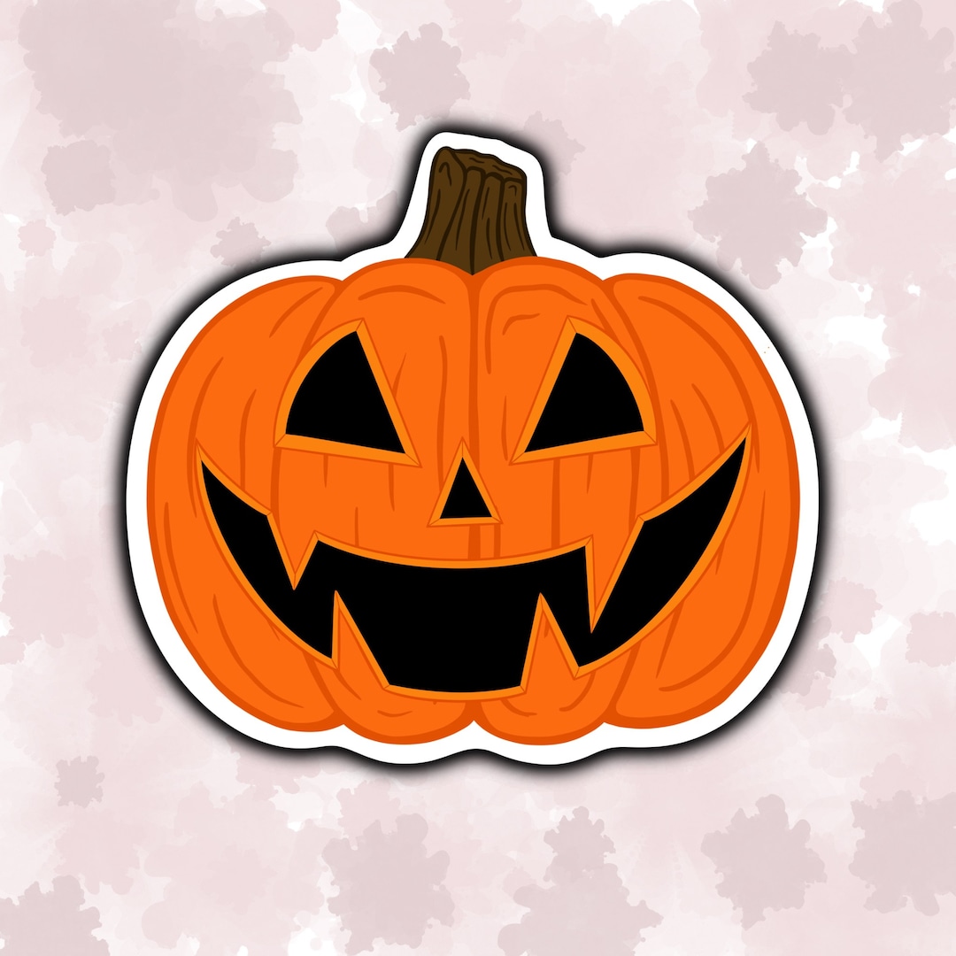 Halloween Stickers | Pumpkin Stickers | Spooky Season Stickers - Etsy