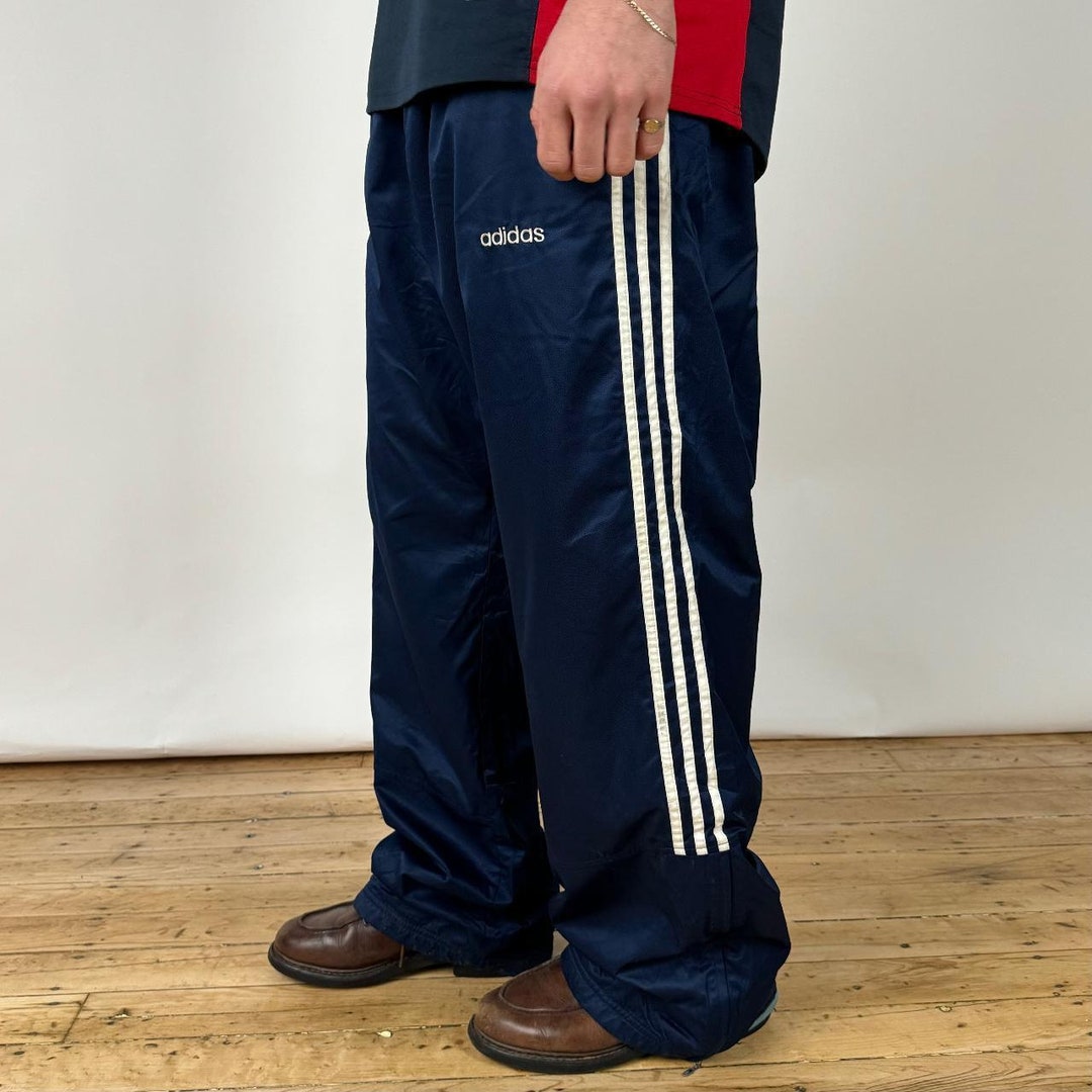 90's Vintage Adidas Trackies. Size Large. Beaut Baggy - Etsy