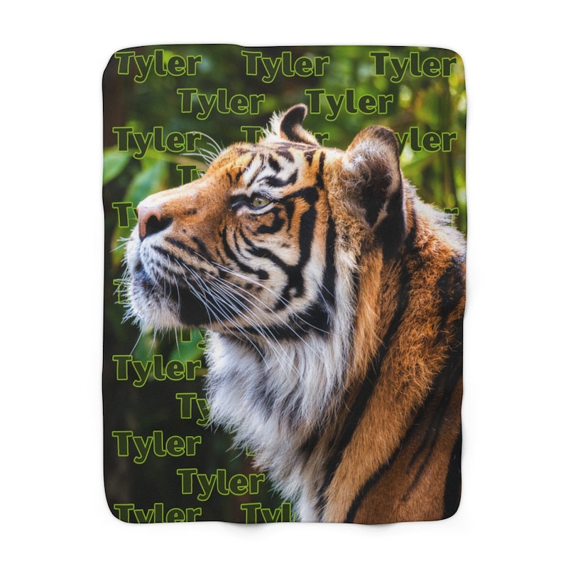 Tiger Blanket - Etsy