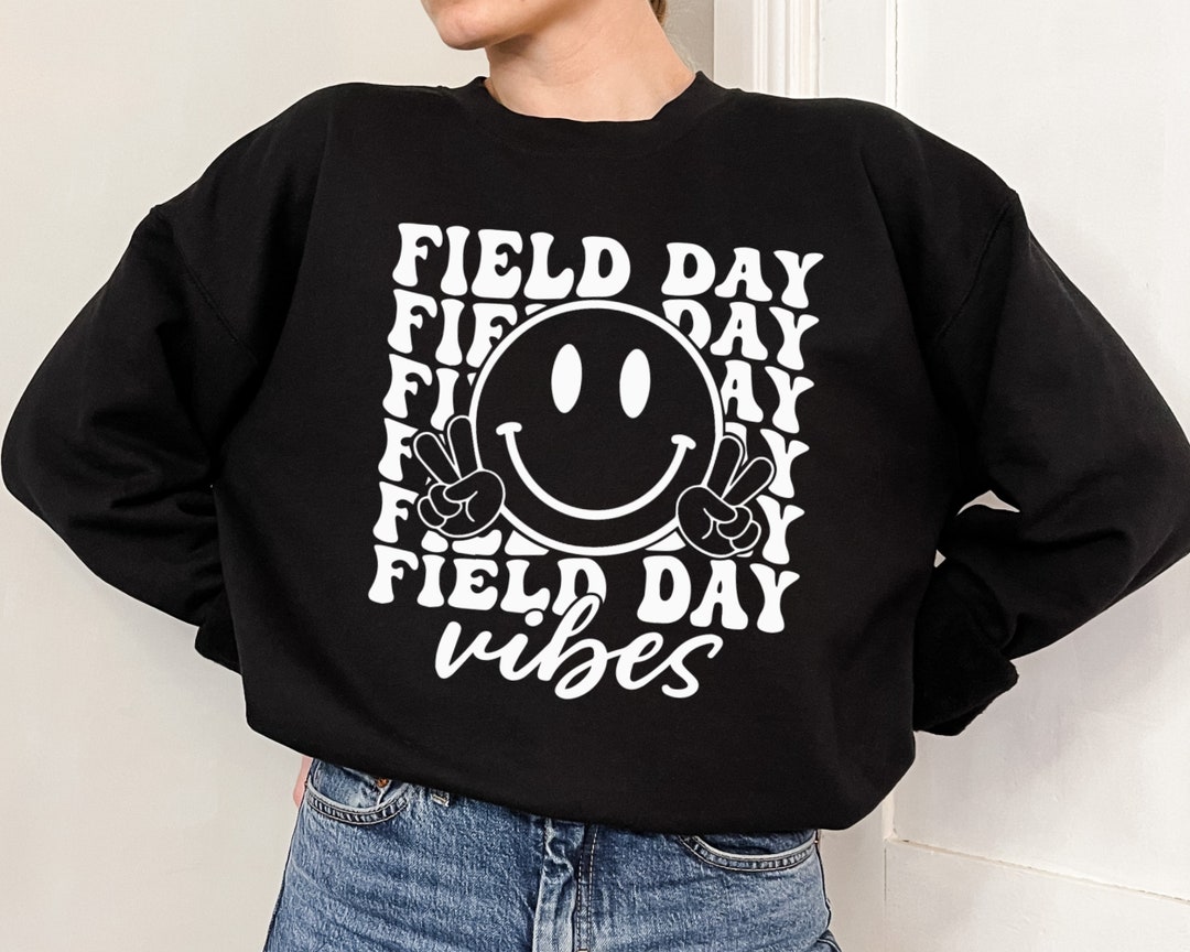 Field Day Fun Day SVG, Field Day Png, Retro School Game Day, Smiley ...