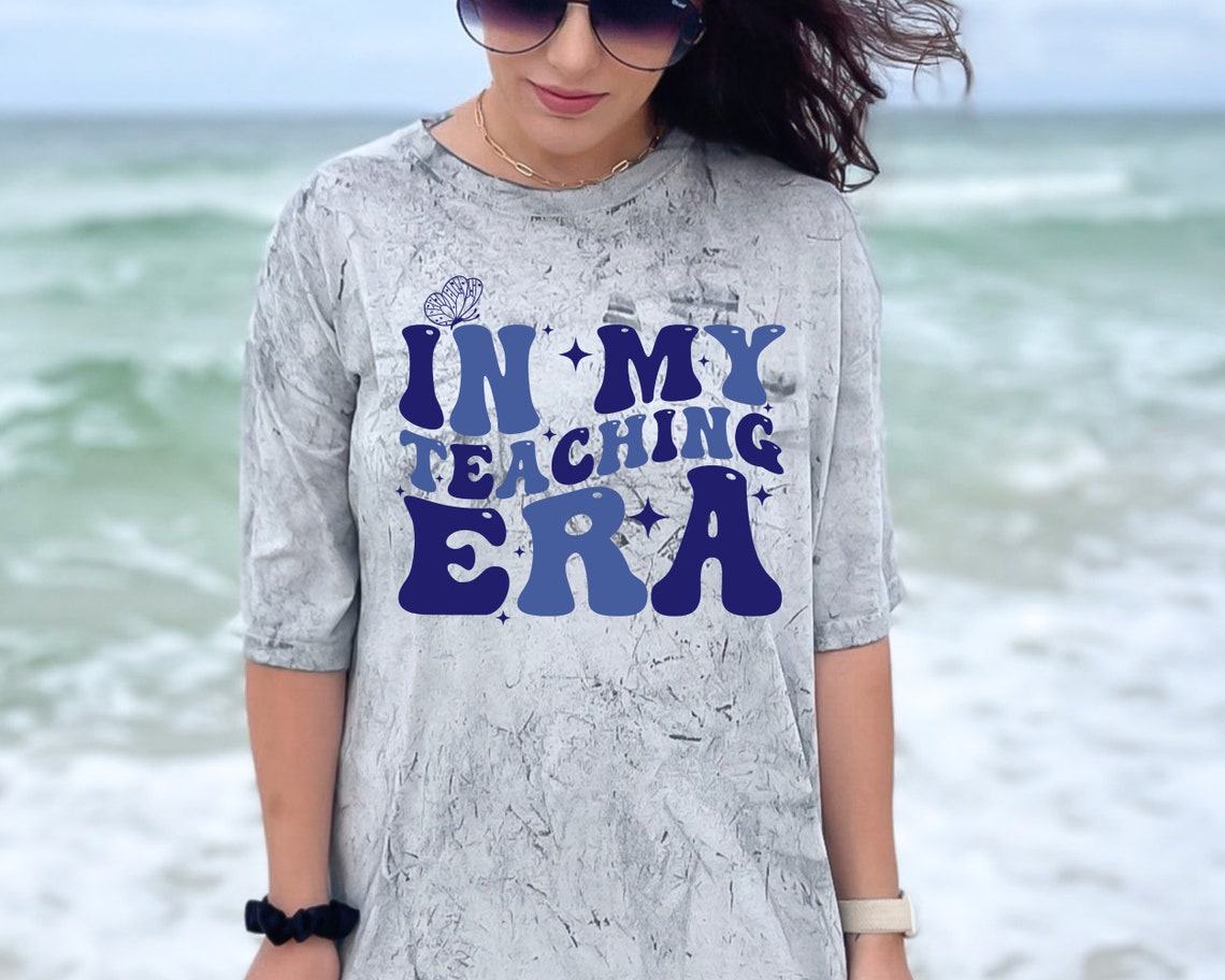 In My Teaching Era Svg in My Cool Teacher Era Png Teacher - Etsy