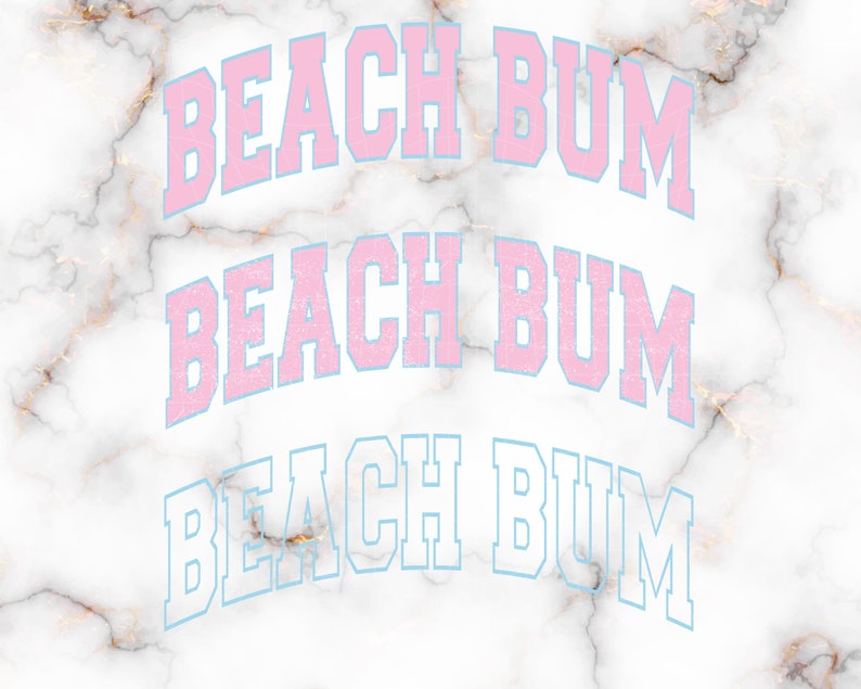 Beach Bum PNG Summer PNG Beach Bum Svg Beach Life Family - Etsy