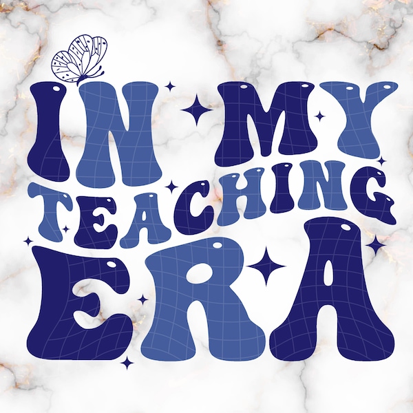 In My Teaching Era Png - Etsy