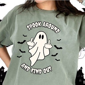 Spook Around and Find Out Svg, Funny Halloween Png, Spooky Season ...
