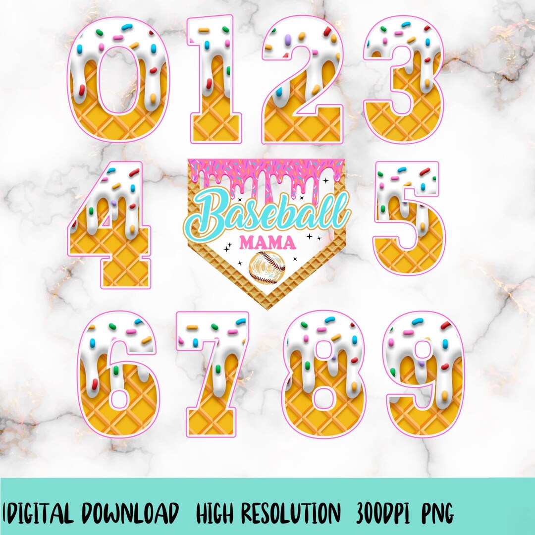 Baseball Drip Mama Png, Custom Baseball Jersey, Team Mom Shirt Png, Ice ...