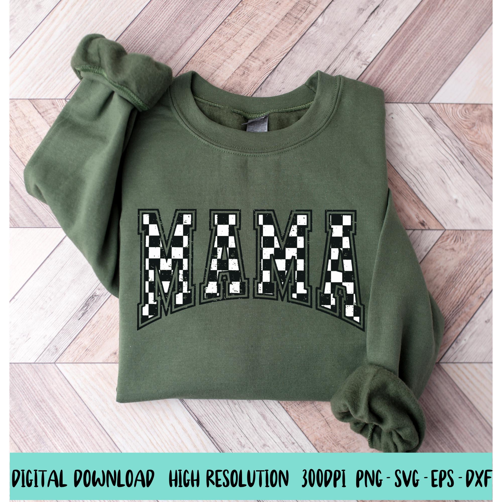 Checkered Mama Png, Mother's Day Gift, Vintage Checkered Mama Svg ...