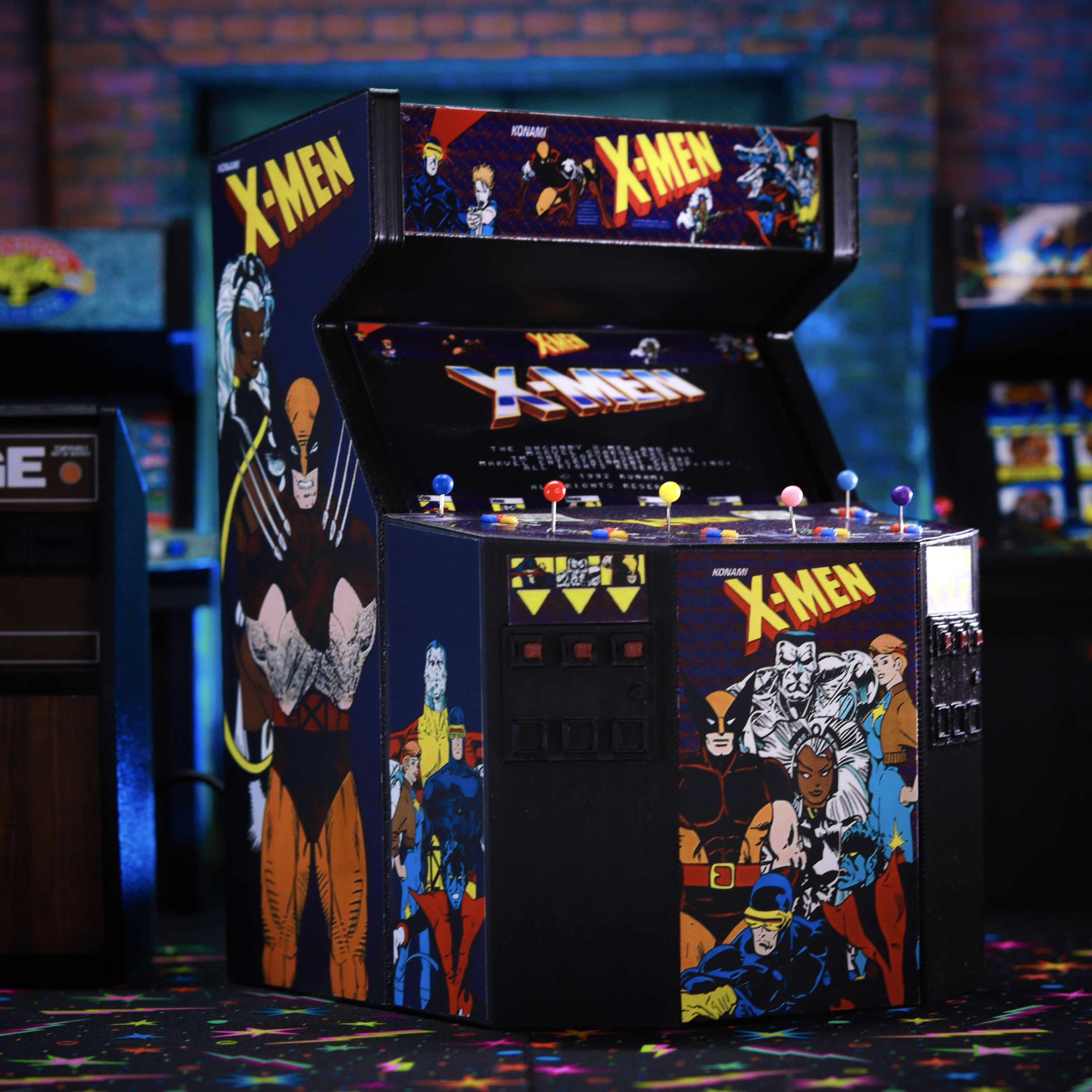 1:12 Scale X-men 6 Player Arcade Replica - Etsy