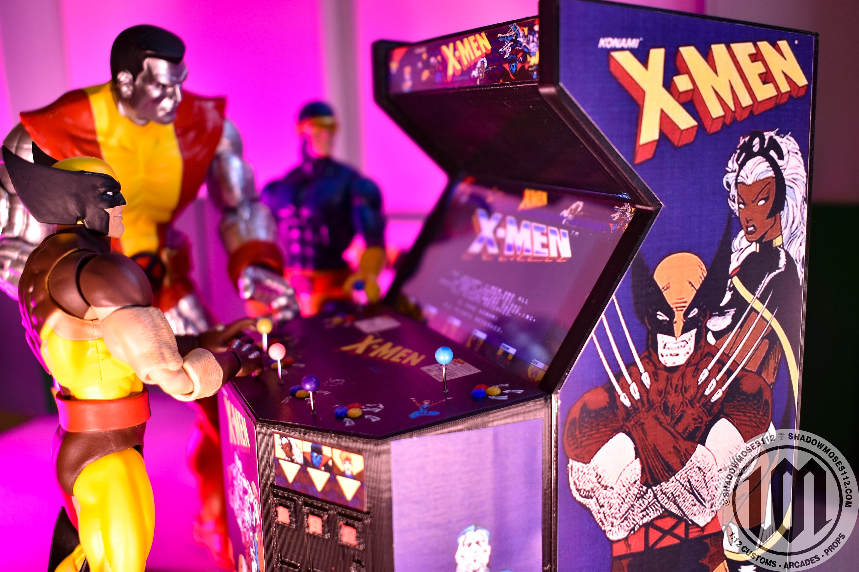 1:12 Scale X-men 6 Player Arcade Replica - Etsy