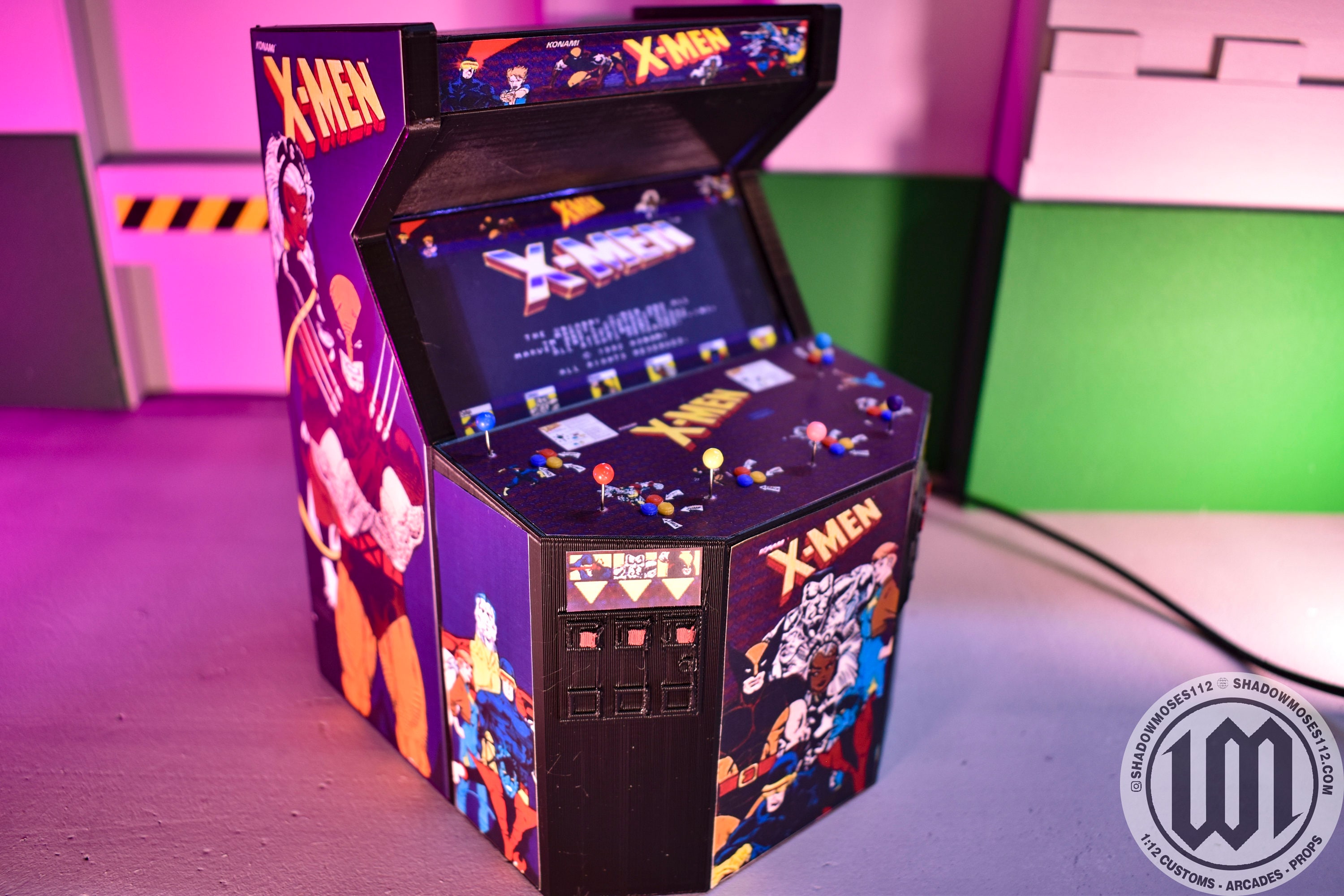 1:12 Scale X-men 6 Player Arcade Replica - Etsy