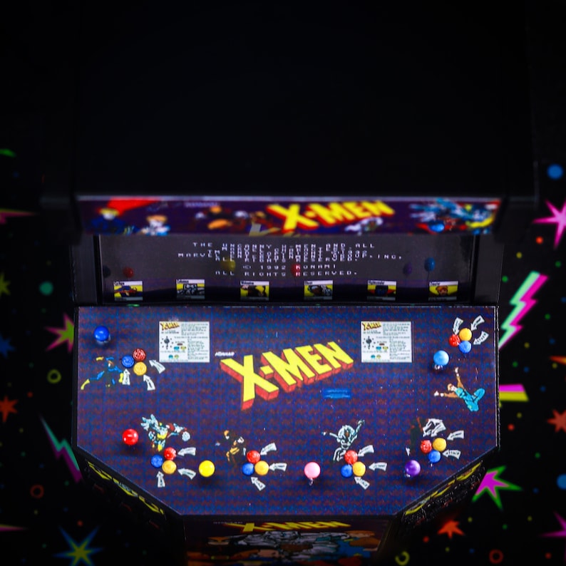 1:12 Scale X-men 6 Player Arcade Replica - Etsy