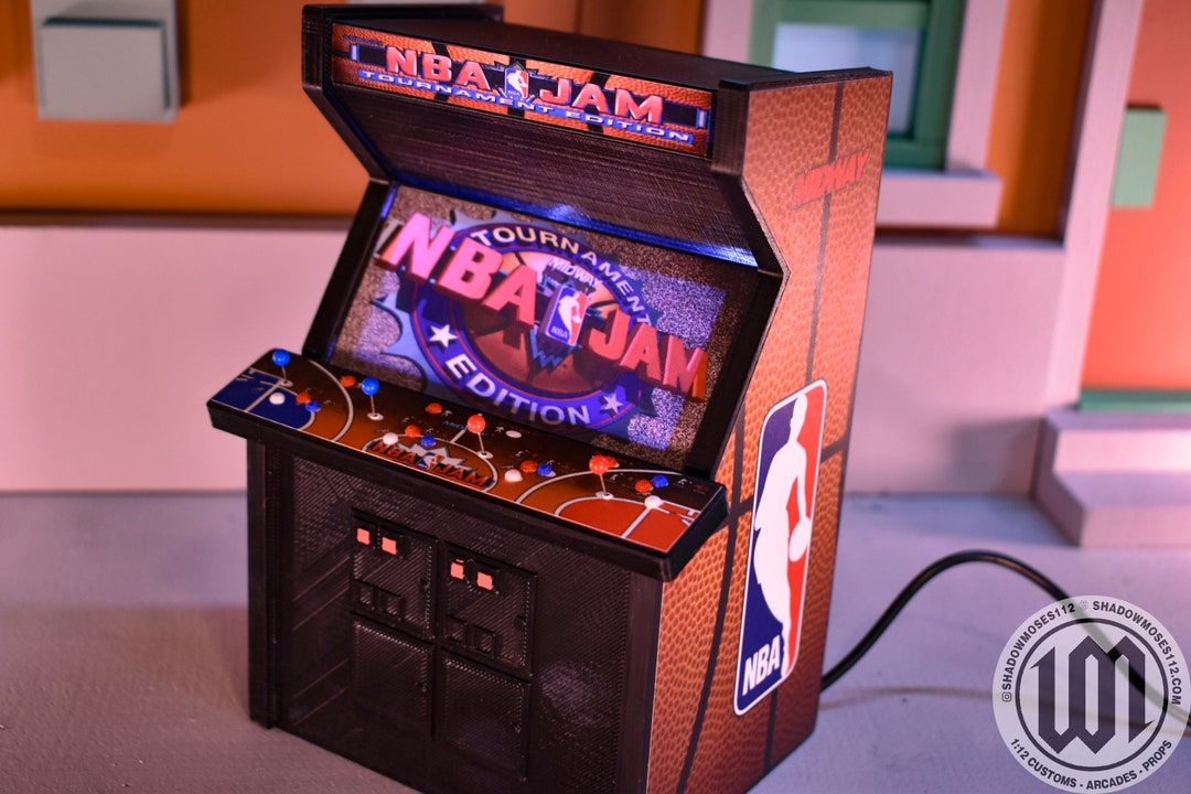1:12 Scale NBA Jam 4 Player Arcade Replica - Etsy