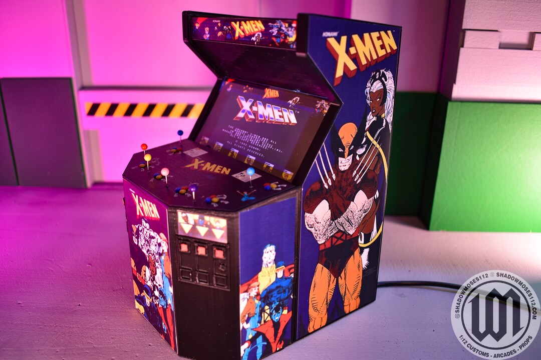 1:12 Scale X-men 6 Player Arcade Replica - Etsy