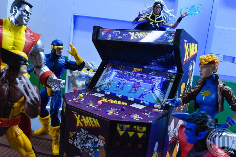 1:12 Scale X-men 6 Player Arcade Replica - Etsy