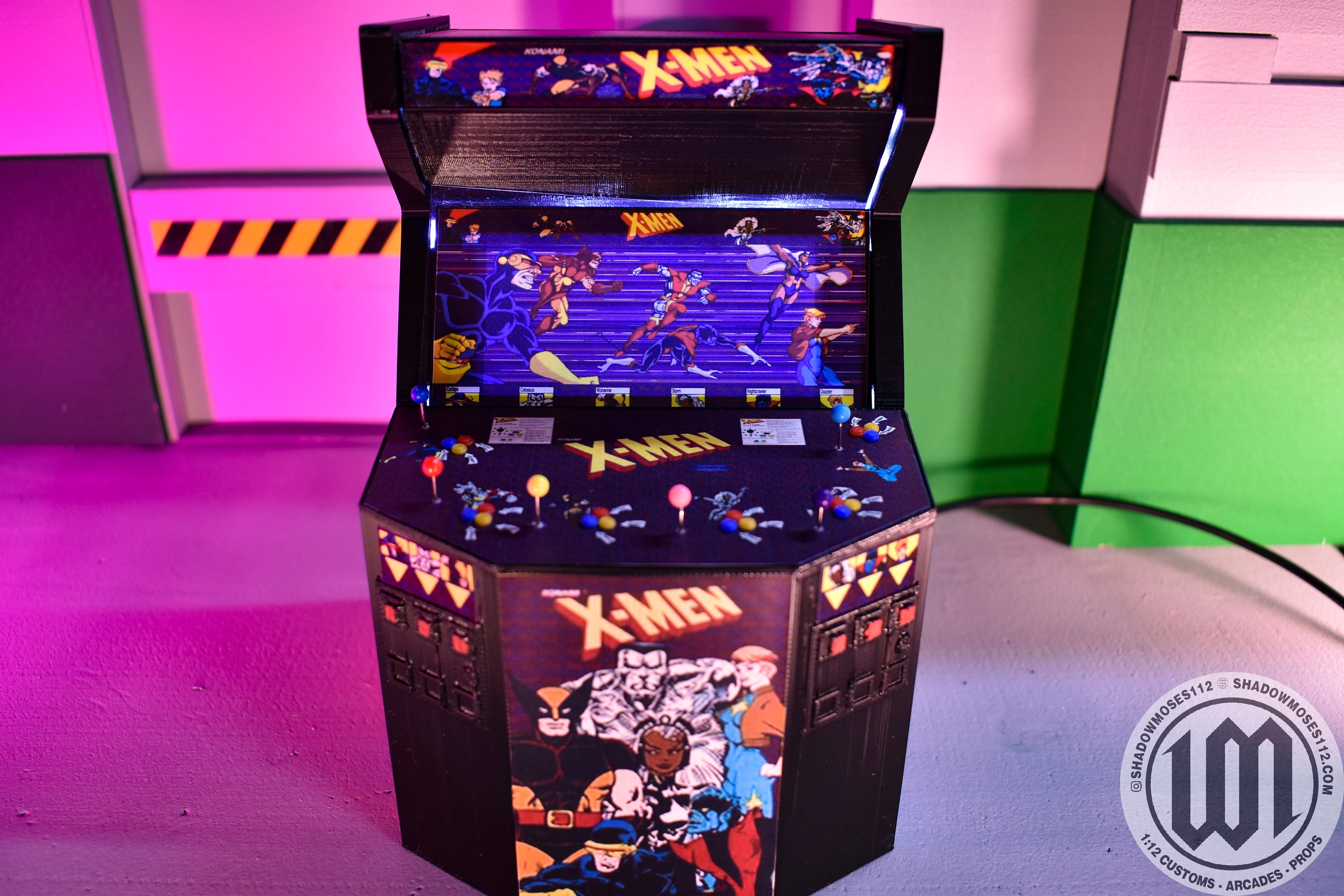 1:12 Scale X-men 6 Player Arcade Replica - Etsy
