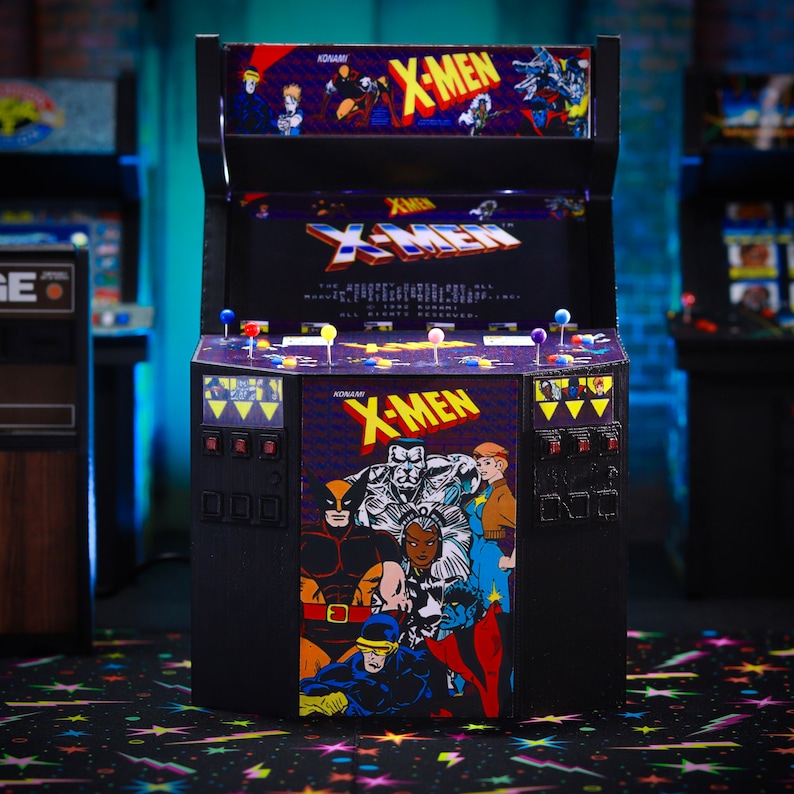 1:12 Scale X-men 6 Player Arcade Replica - Etsy