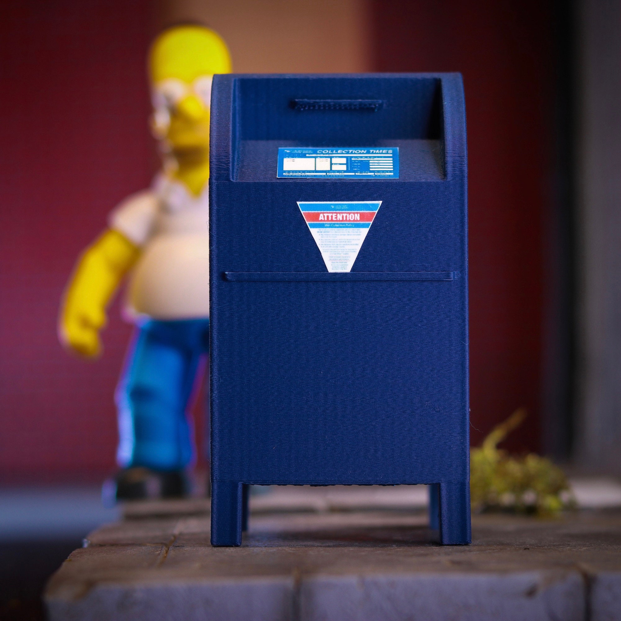 1:12 Scale Mail Drop Box - Etsy