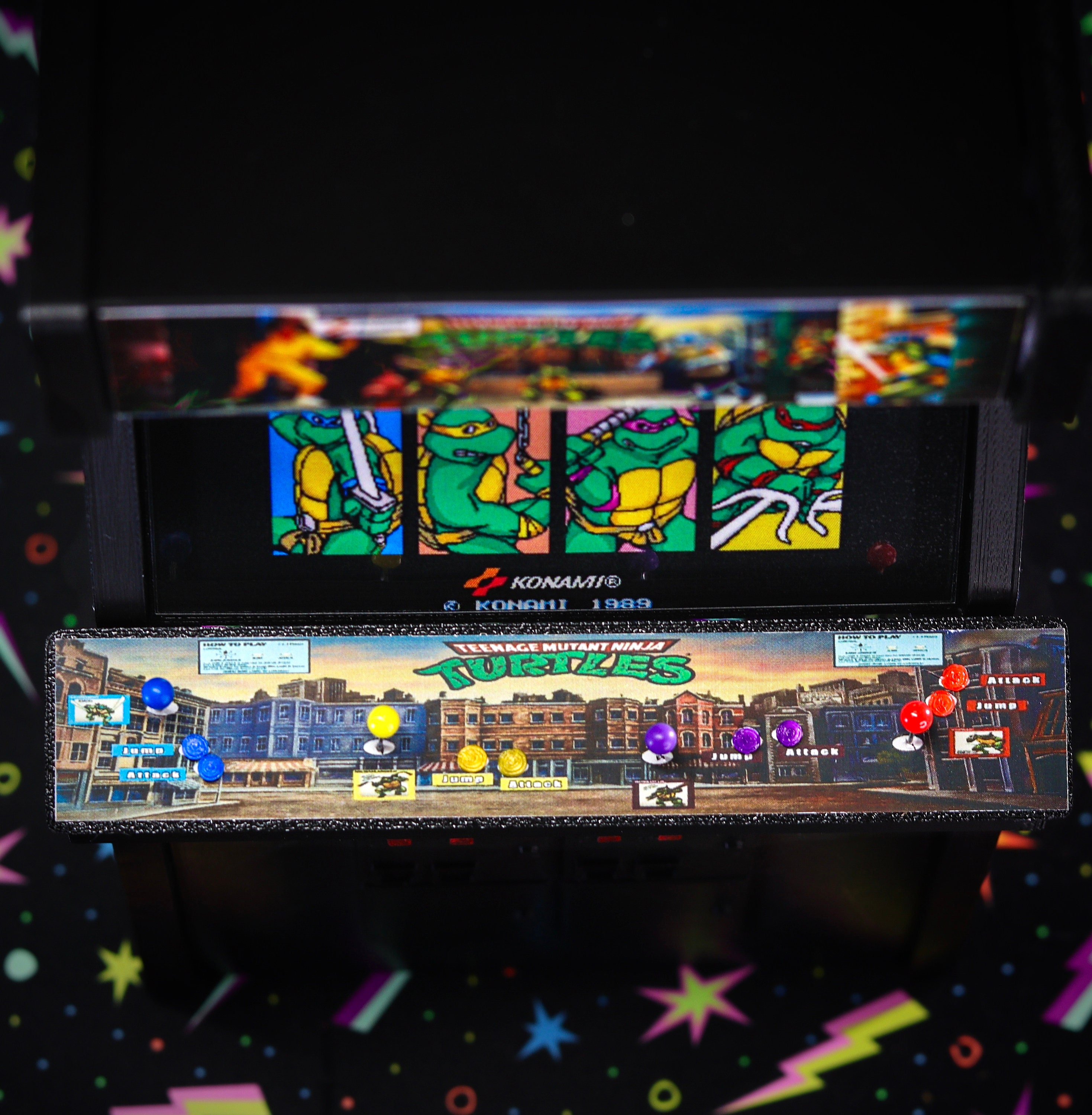 1:12 Scale Ninja Turtles 4 Player Arcade Replica - Etsy