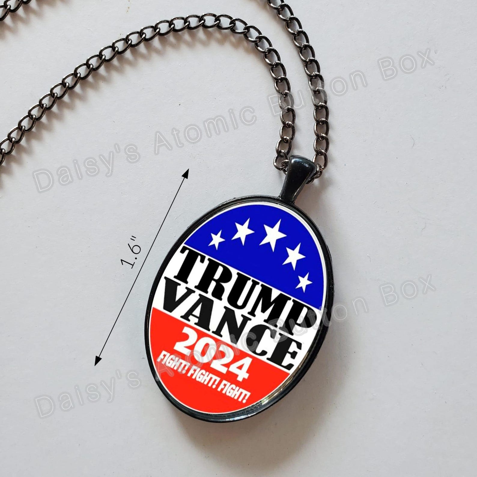 Choice of Donald J Trump Pendant Necklace With 24 In. Chain / Choice of ...