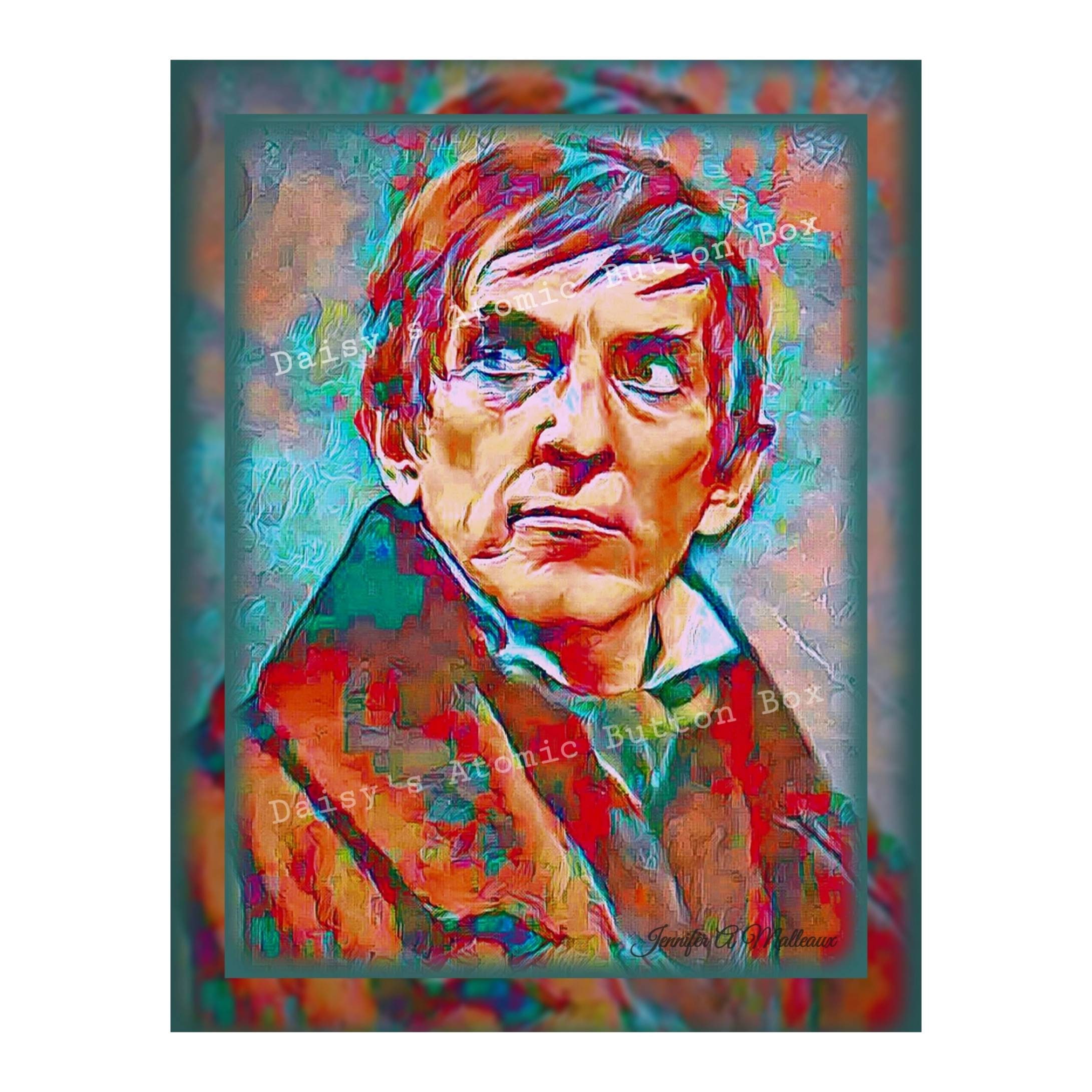 Choice of Dark Shadows Portrait Artwork Barnabas Collins, Angelique ...