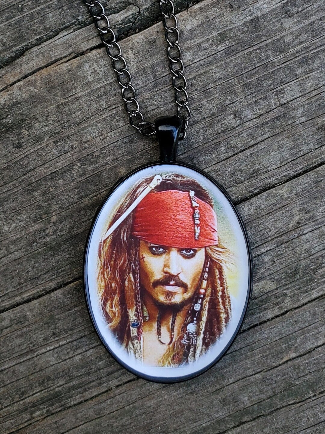 Johnny Depp / Captain Jack Sparrow / With 24 Inch Chain / Pirates of ...