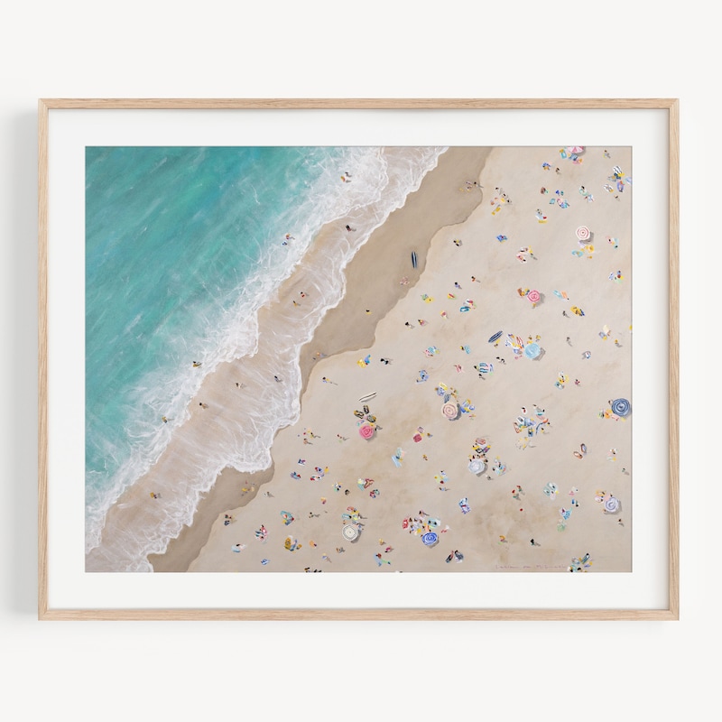 Beach Art Print - Etsy