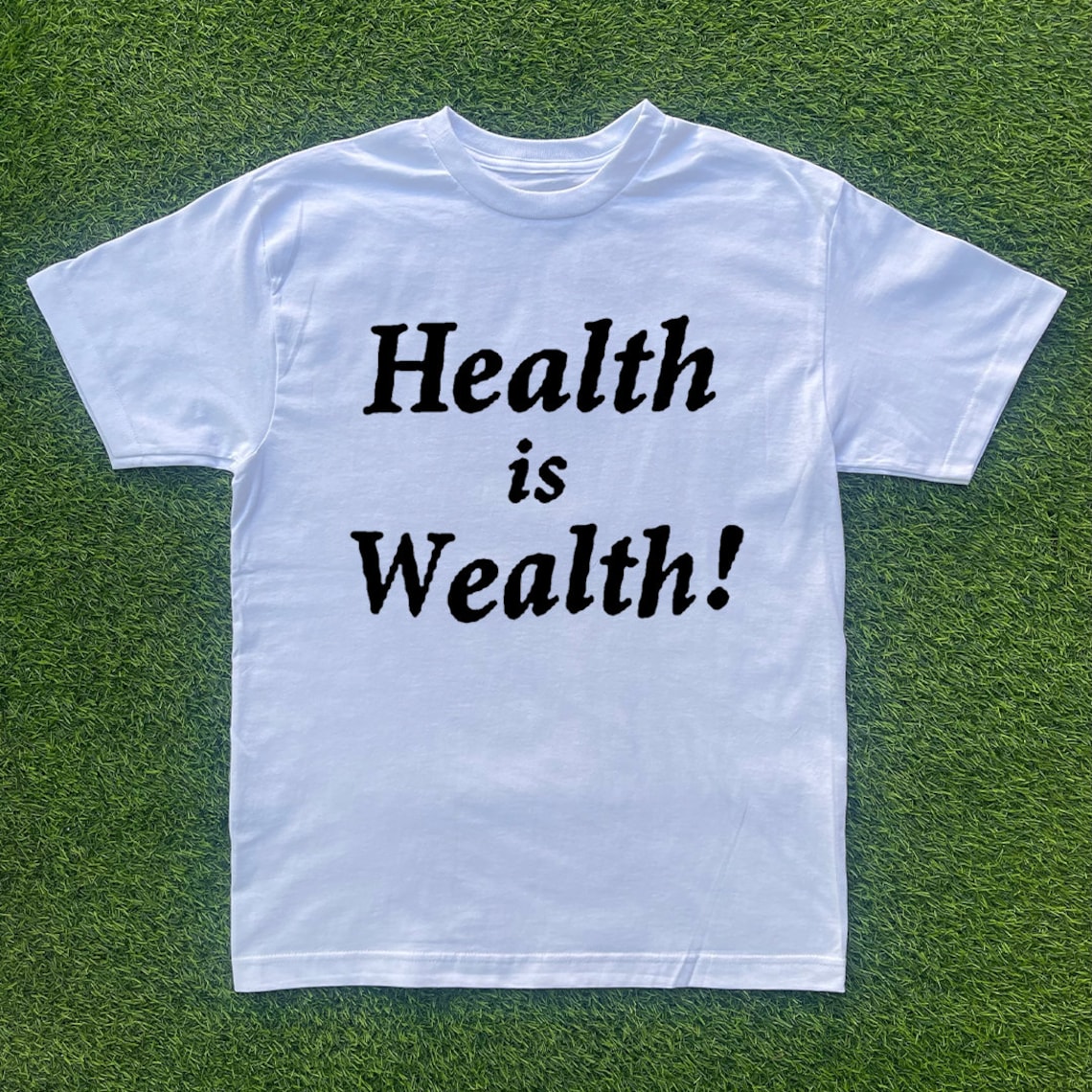 Health is Wealth T-shirt - Etsy