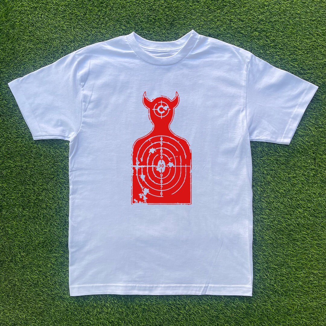 Demon Target T-shirt - Etsy
