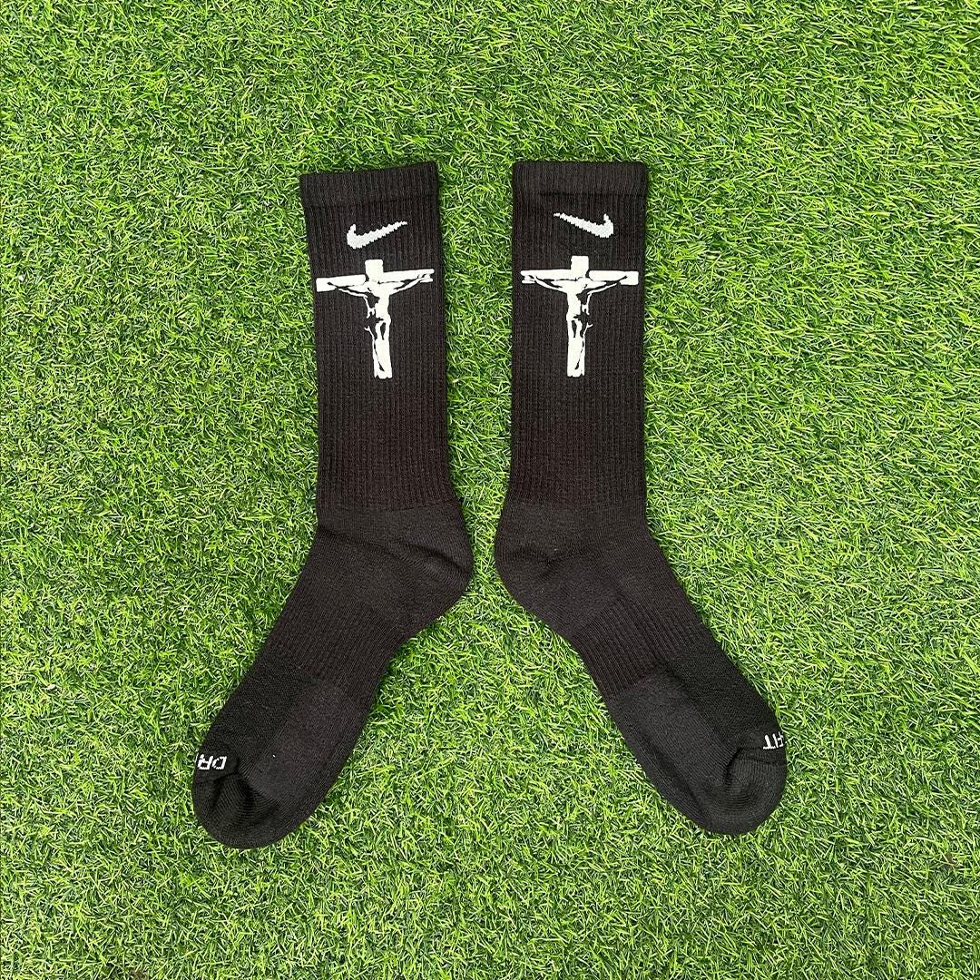 Custom Nike Jesus Socks - Etsy
