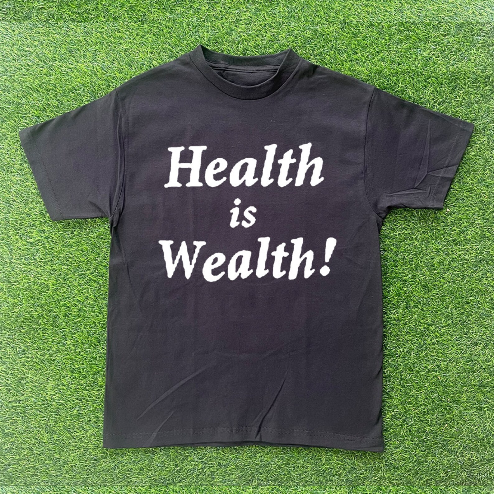 Health is Wealth T-shirt - Etsy