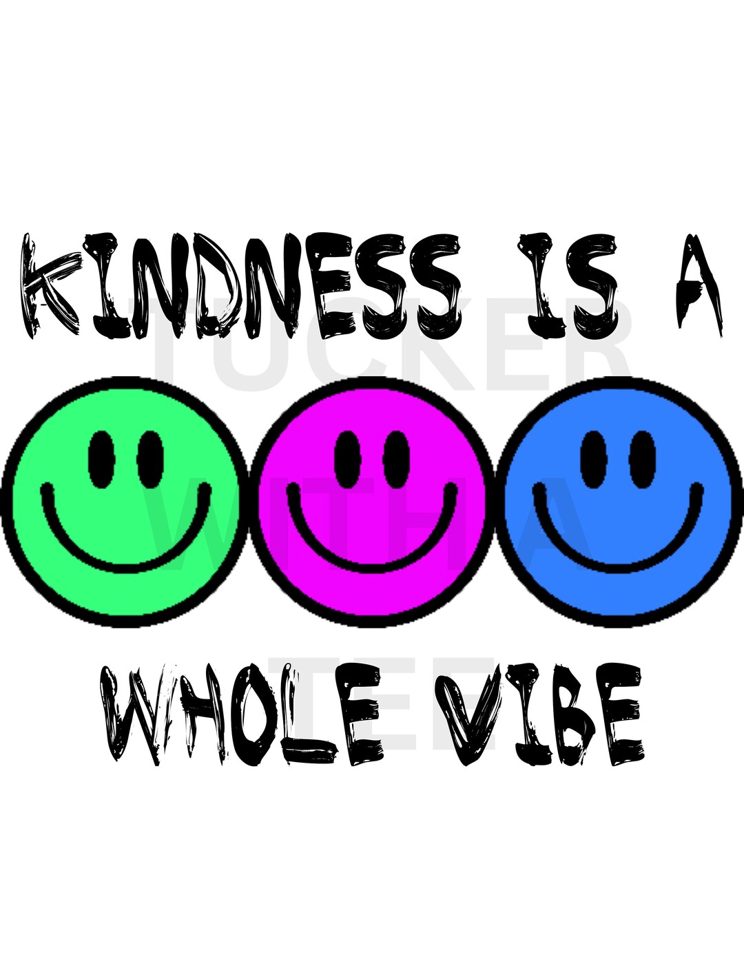 Kindness is a Whole Vibe PNG Only - Etsy