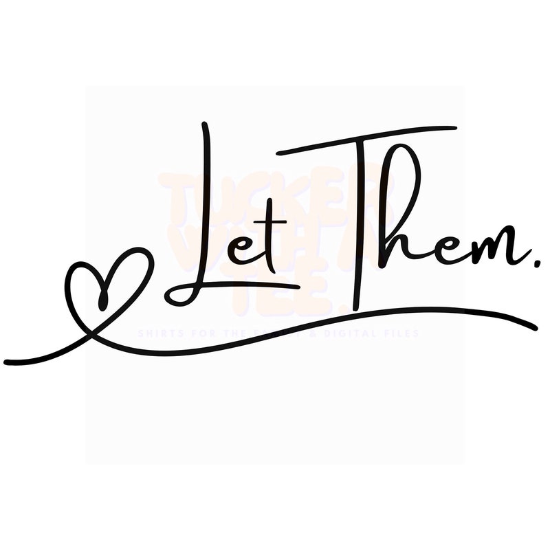 Let Them Svg - Etsy