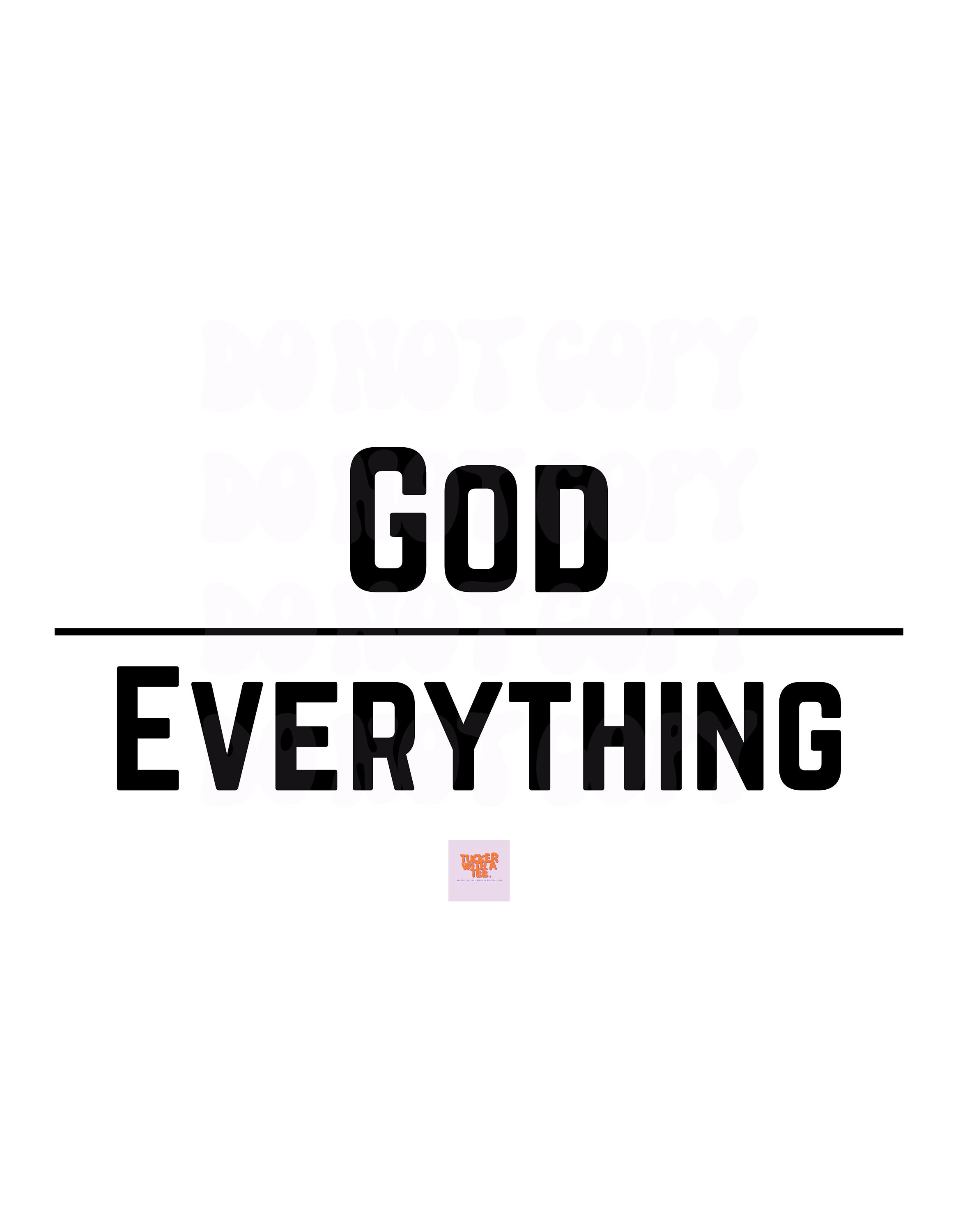 God Over Everything PNG Minimalist Faith PNG God Faith PNG - Etsy