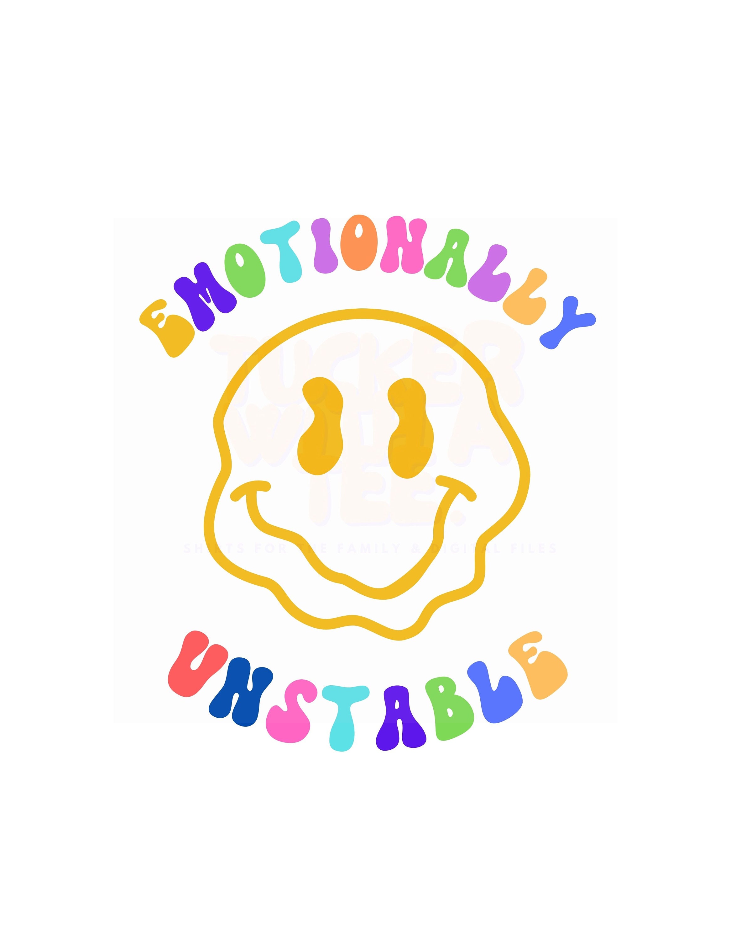 Emotionally Unstable PNG Bundle, Emotionally Unstable PNG, Mental ...