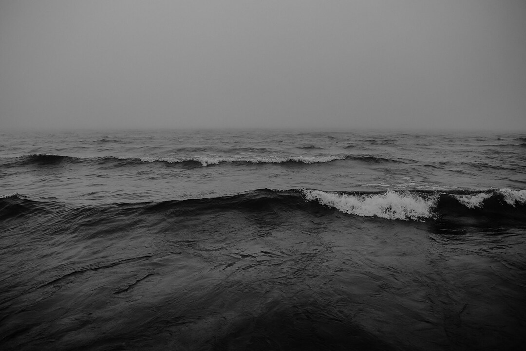 Moody Lake Michigan Beach Print - Etsy