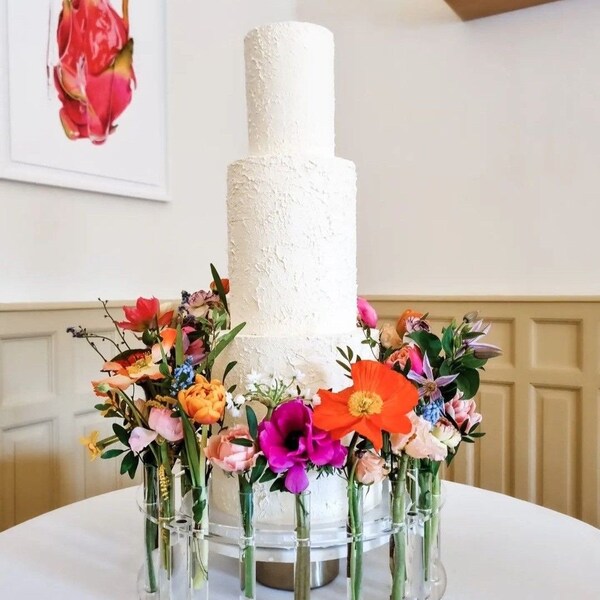 Floral Crown Cake Stand - Etsy