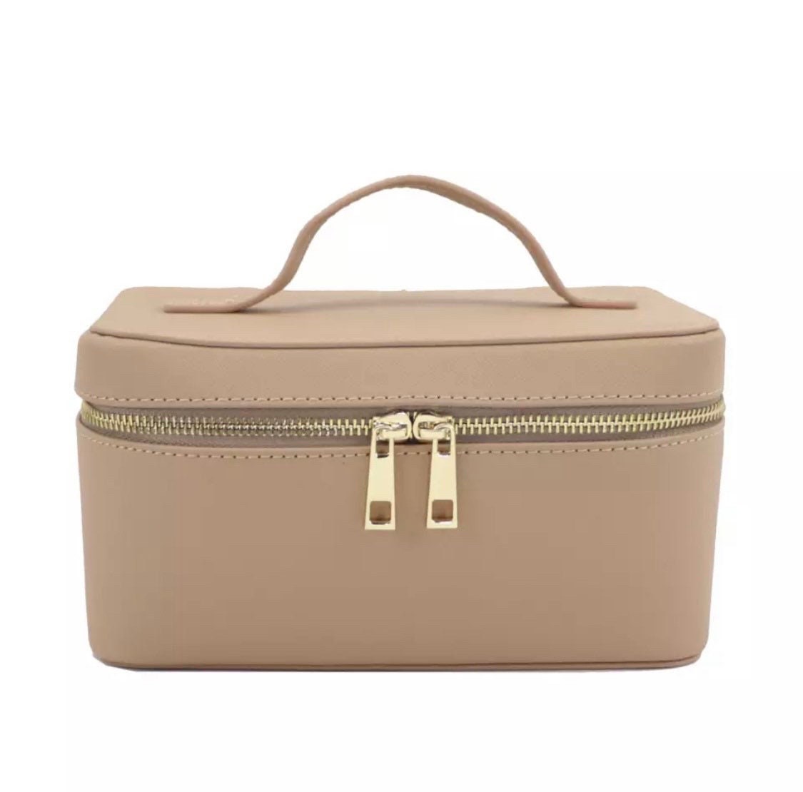 Portable Leather Toiletry Case, Makeup Organizer and Cosmetics Case - Etsy