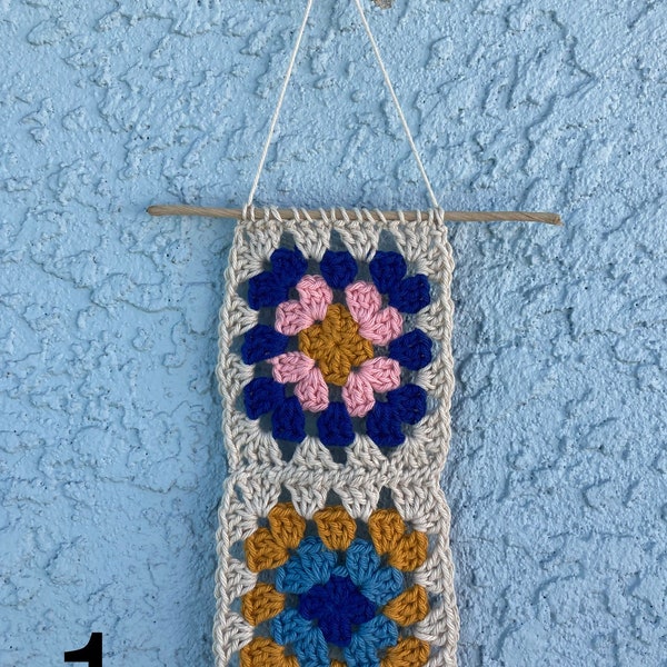 Granny Square Hanging - Etsy