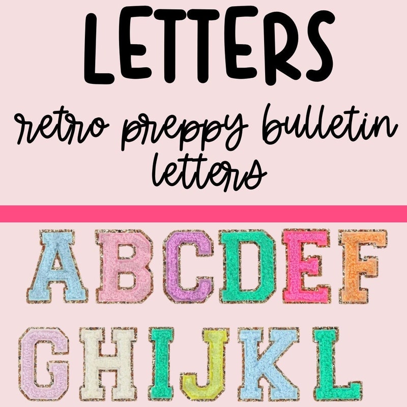 Bulletin Board Letters - Etsy