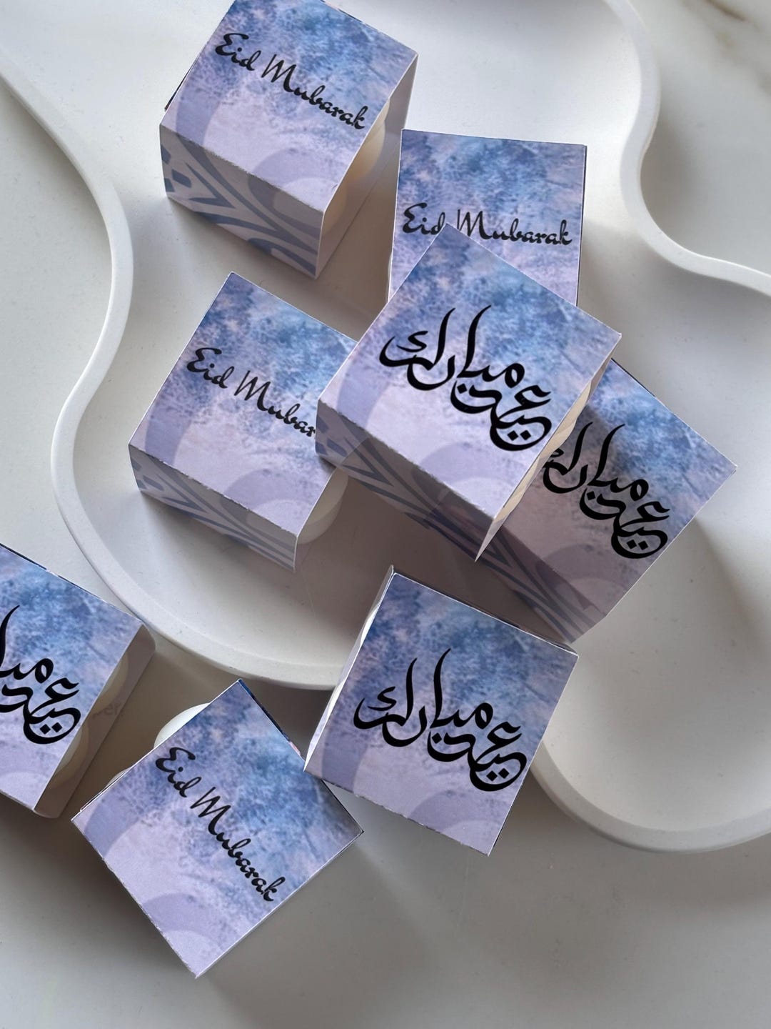 Mini Eid Mubarak Candles, Eid Mubarak Favors, Eid Candles, Personalised ...
