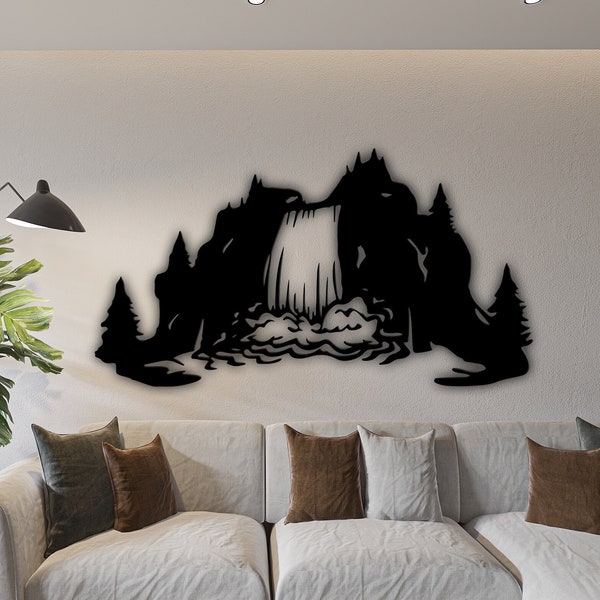 Waterfall Svg - Etsy